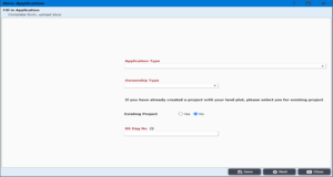 PP Application Filling – Electronic Construction Permitting System